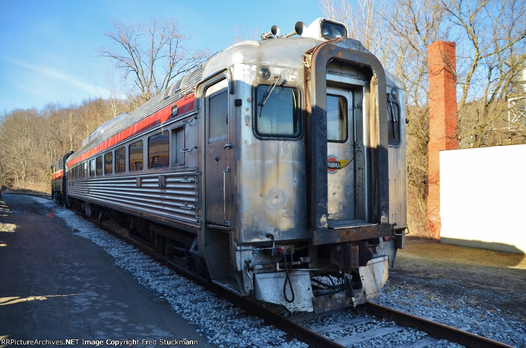 CVSR 9801 was brought south of the construction too.
